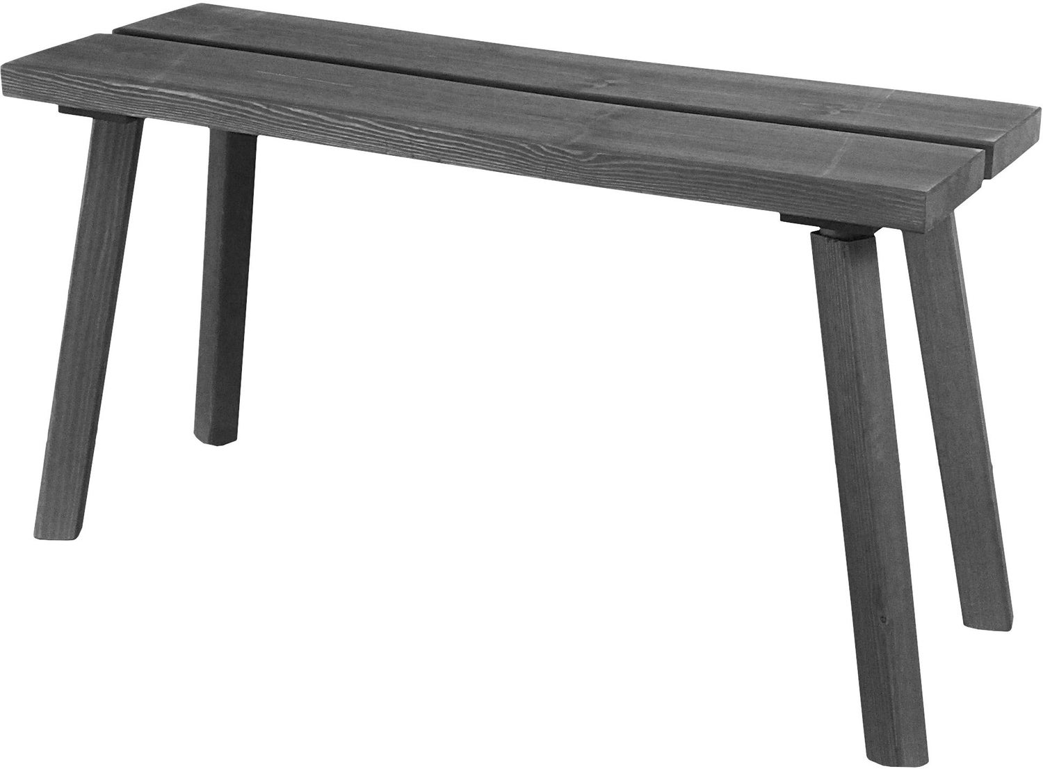 Pinetta Sauna Bench 80 x 28 cm, grey | Sauna-store.com