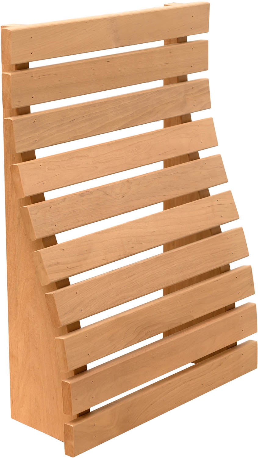 Backrest for sauna benches, heat-treated alder (model 2) | Sauna-store.com