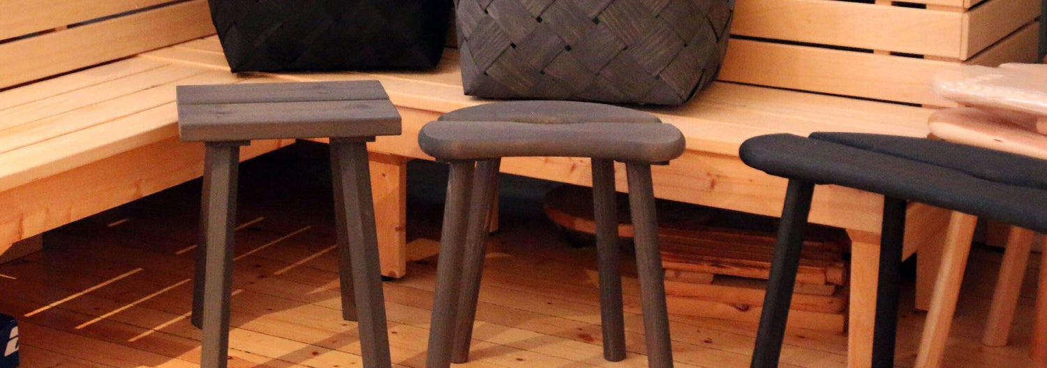 Benches & stools for sauna and bathroom | Sauna-store.com